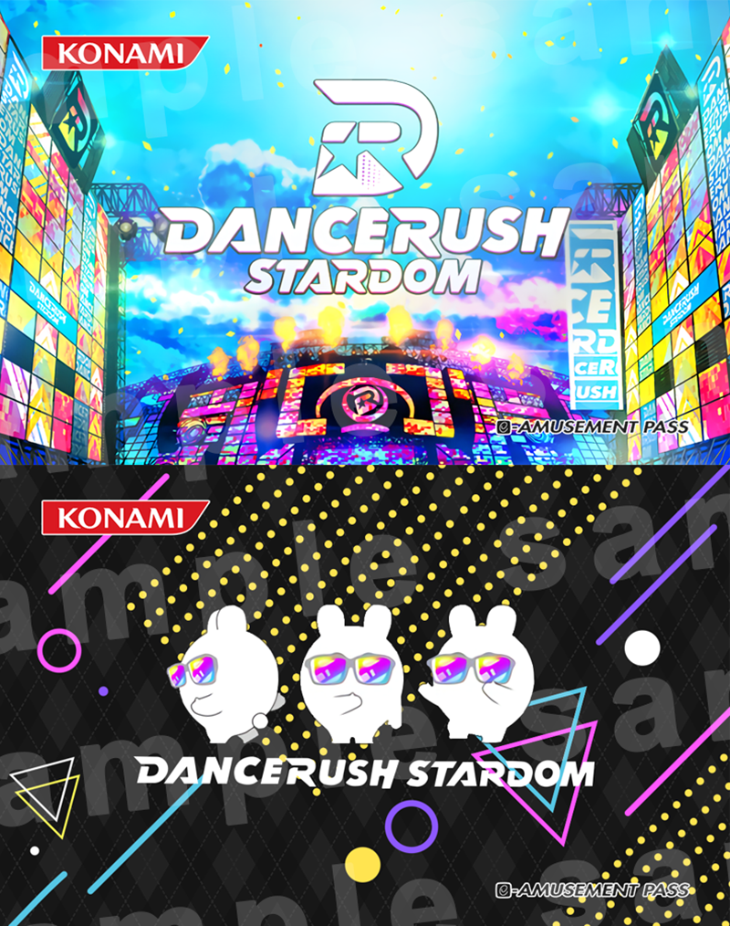 DANCERUSH STARDOM EA CARD STICKERS – concon