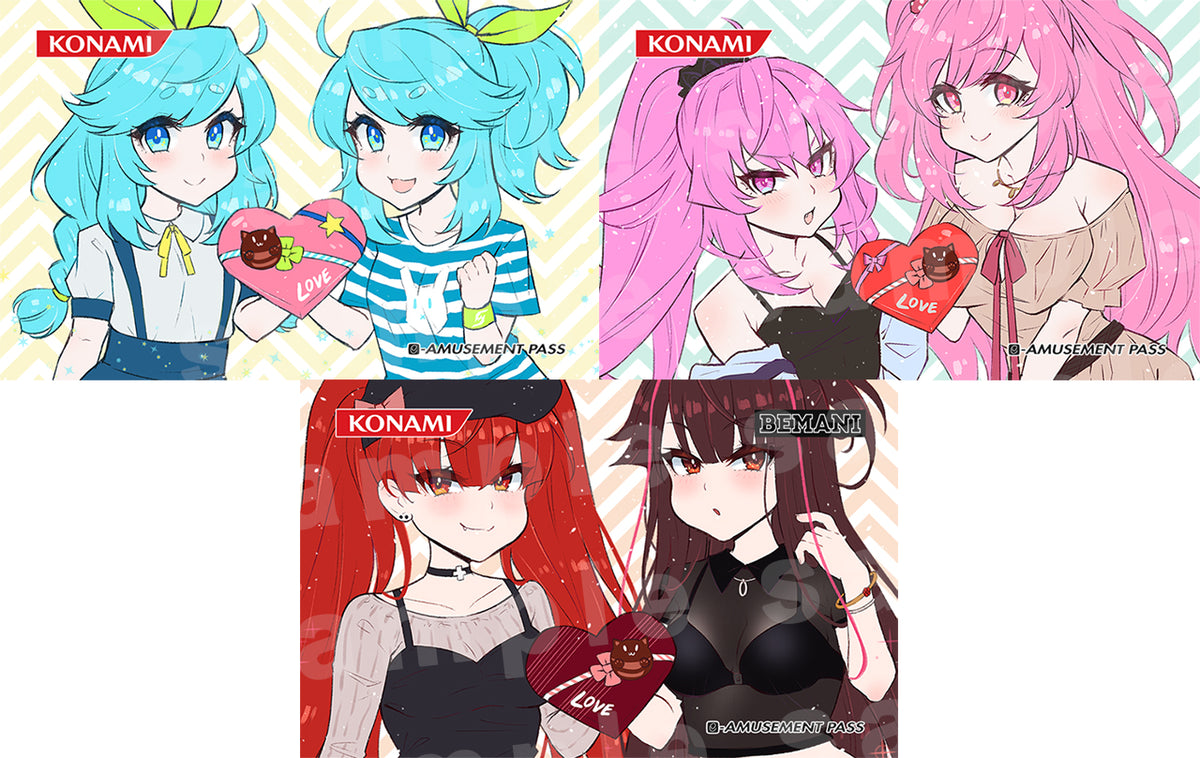 SDVX EA CARD STICKERS – concon